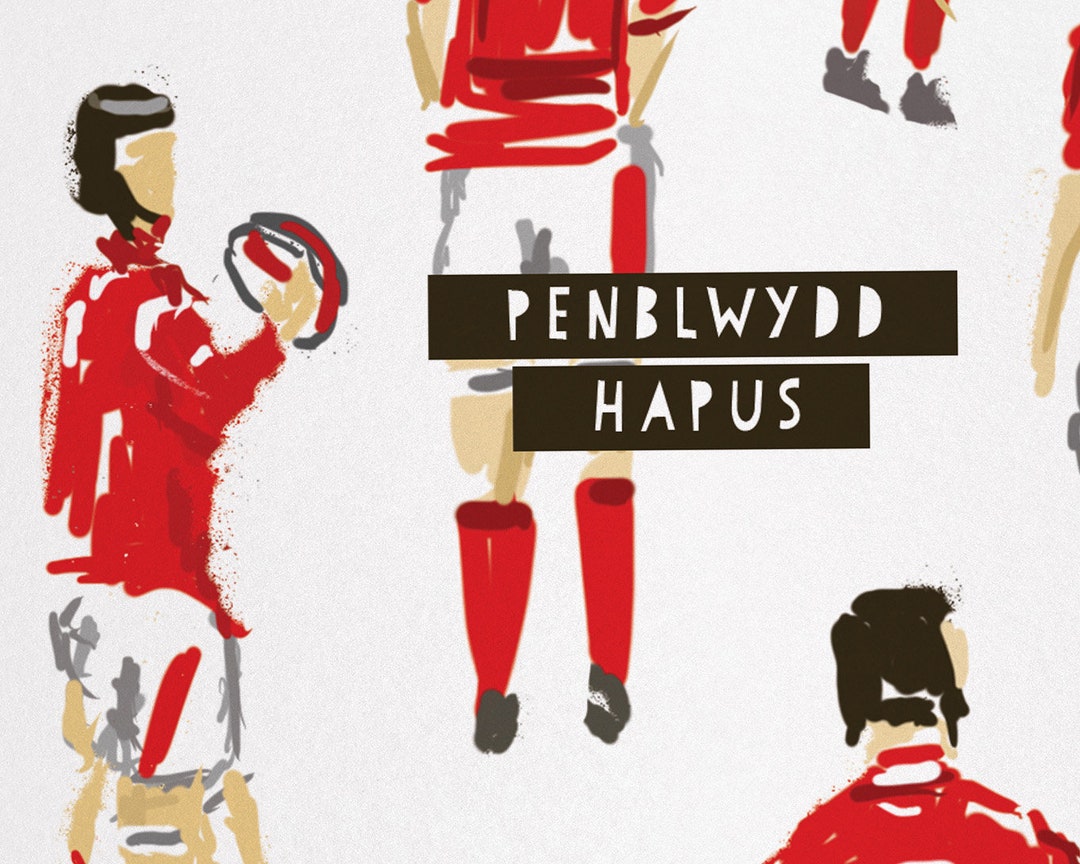 Welsh Rugby Birthday Card 'penblwydd Hapus' - Etsy UK