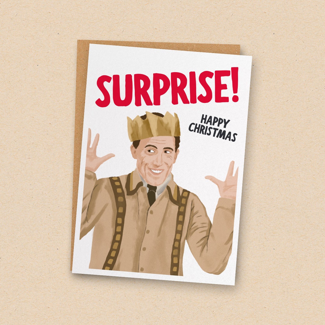 Bryn Christmas Card Surprise Gavin & Stacey Illustrated - Etsy