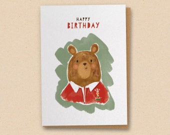 Welsh Rugby Birthday Card | Etsy