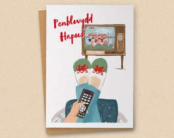 Welsh Rugby Birthday Card | Etsy UK