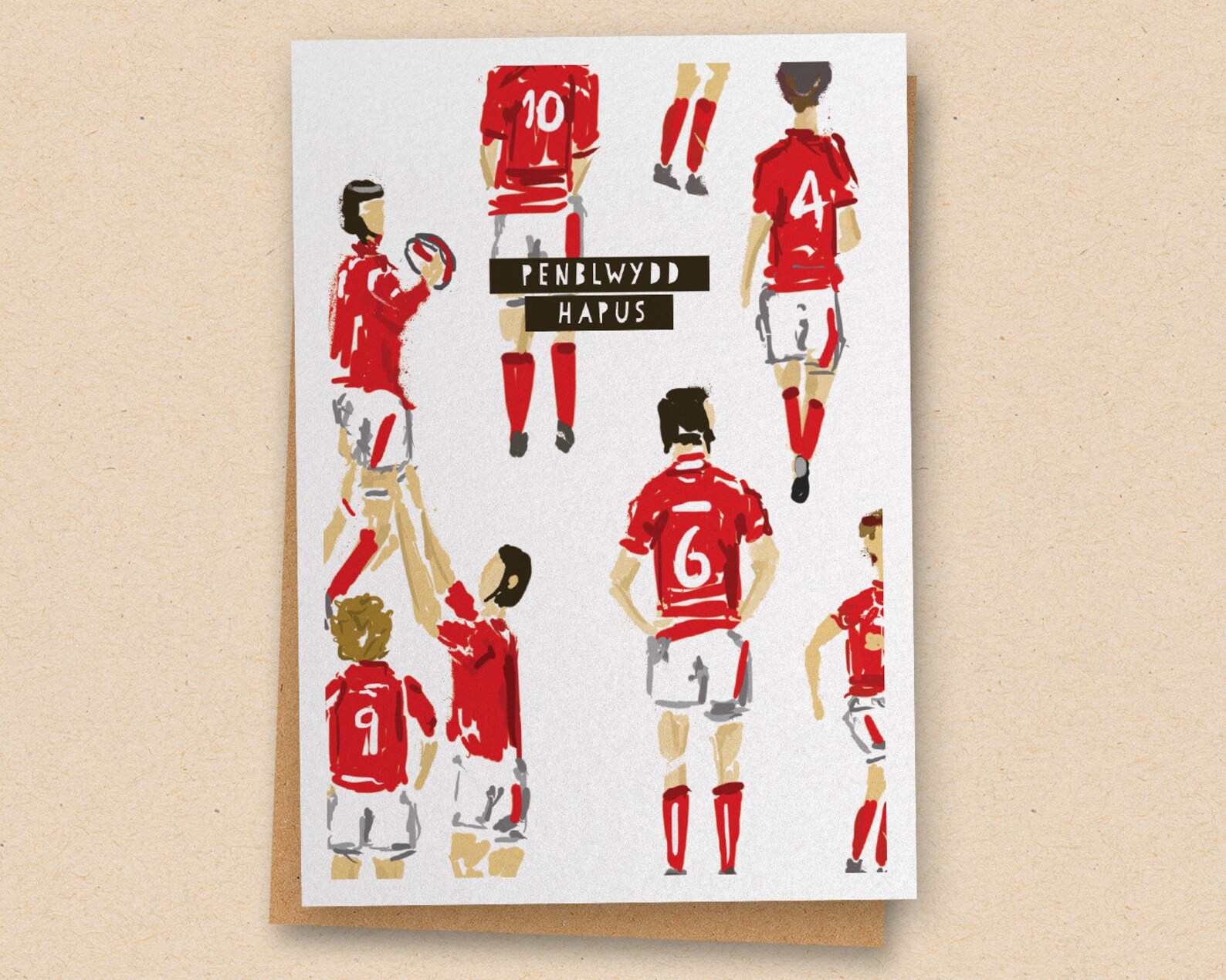 Welsh Rugby Birthday Card 'penblwydd Hapus' - Etsy UK