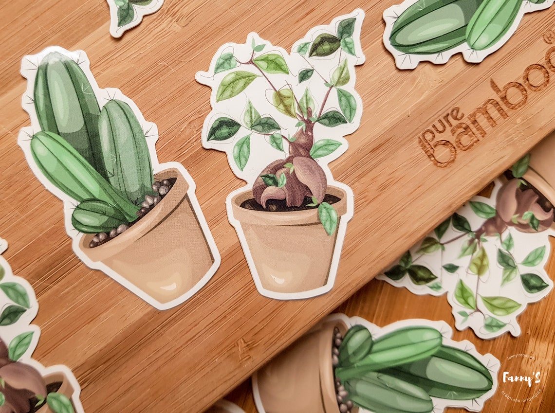 Lot Stickers Plant Lover | Etsy