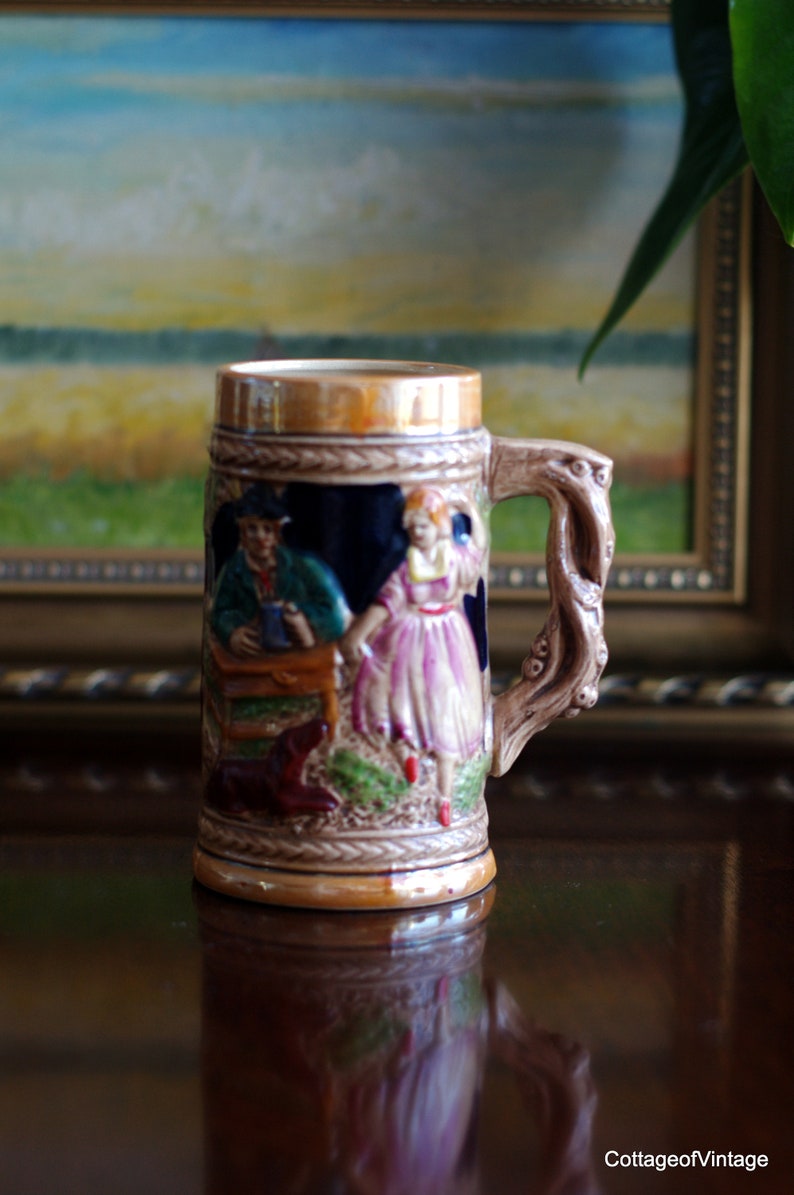 450ml 15 Oz Vintage Japanese Ceramic Beer Tankard/mug - Etsy