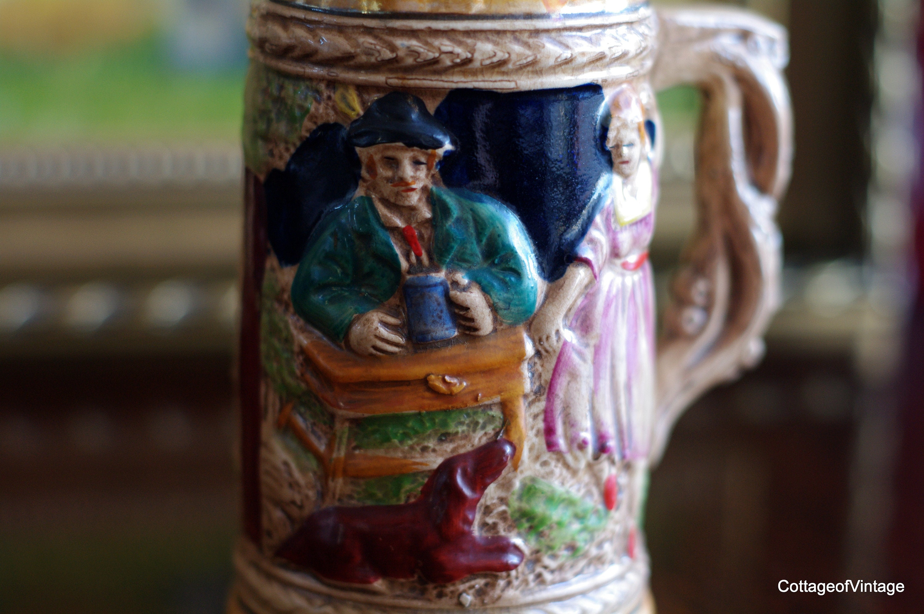 450ml 15 Oz Vintage Japanese Ceramic Beer Tankard/mug - Etsy