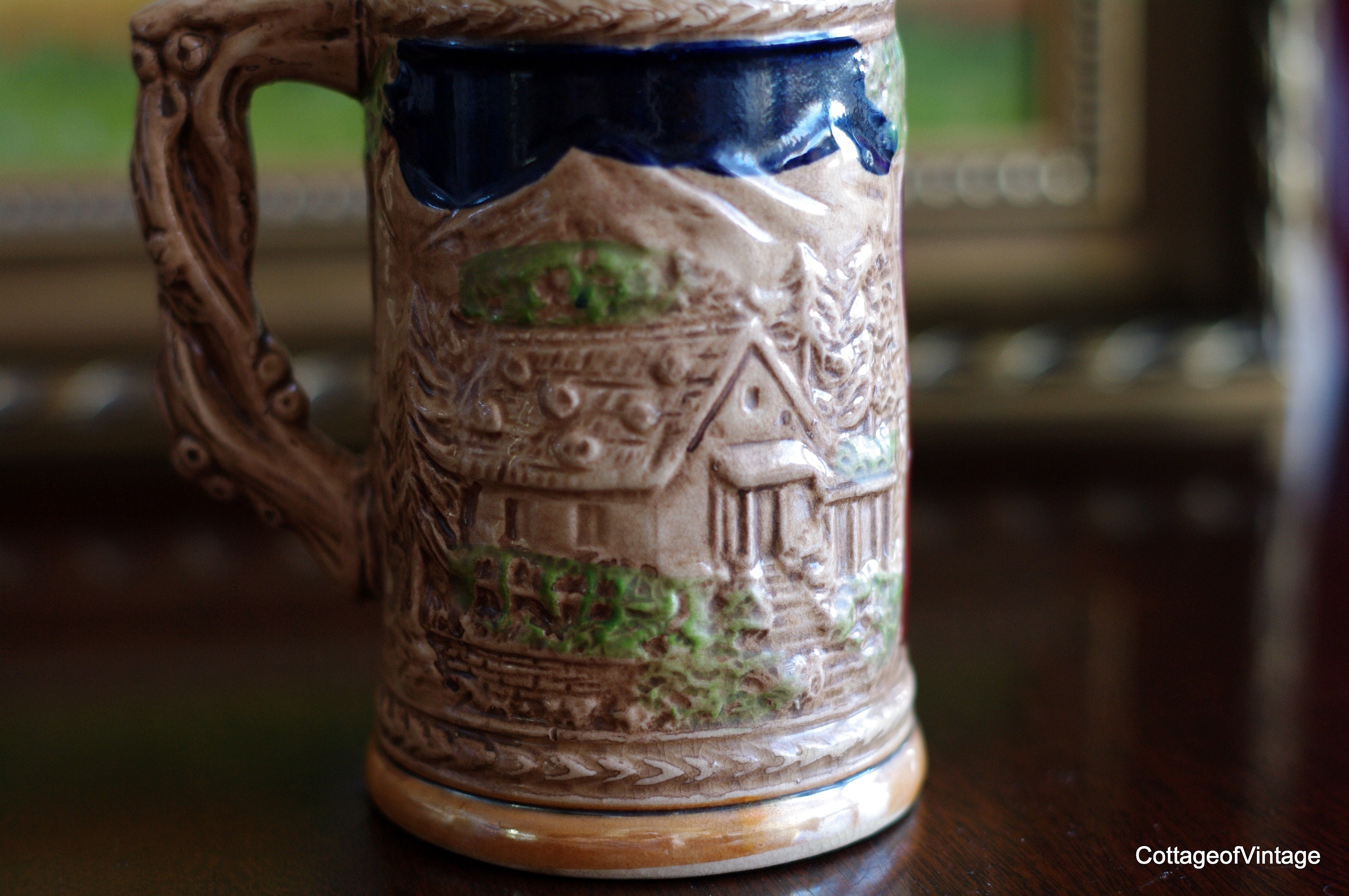 450ml 15 Oz Vintage Japanese Ceramic Beer Tankard/mug - Etsy
