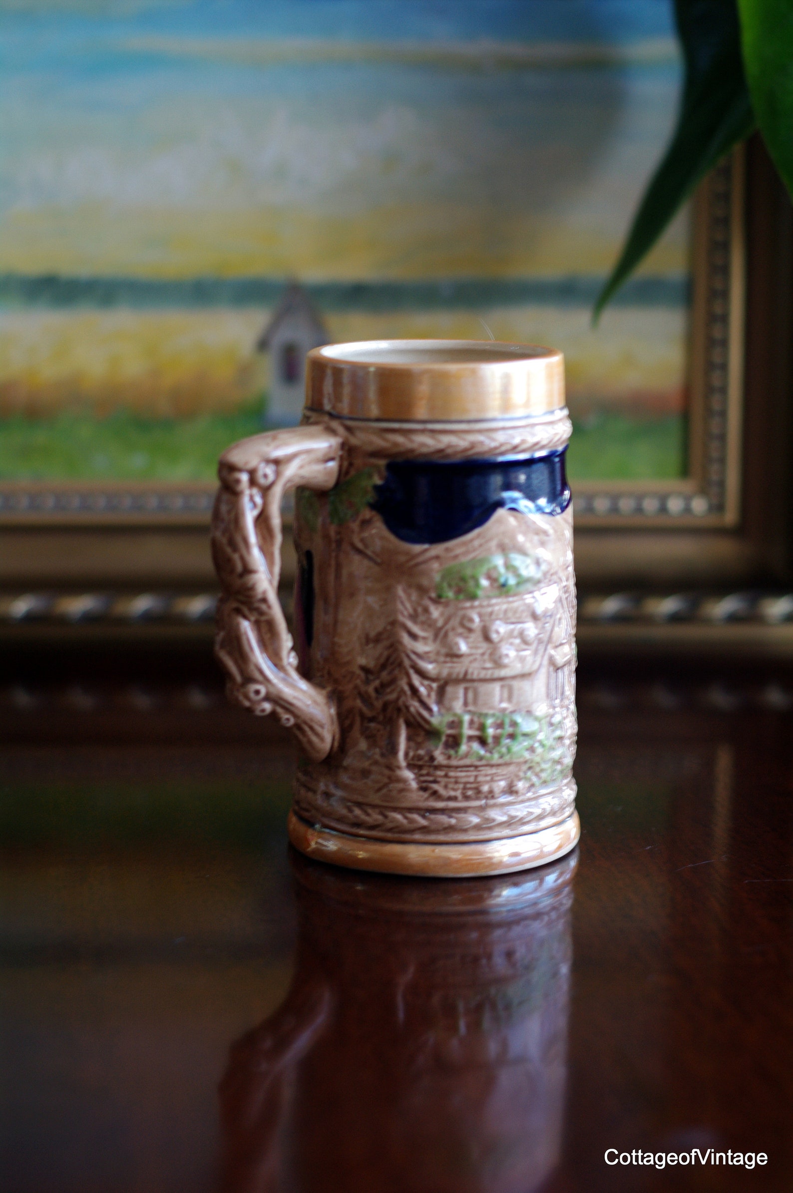 450ml 15 Oz Vintage Japanese Ceramic Beer Tankard/mug - Etsy
