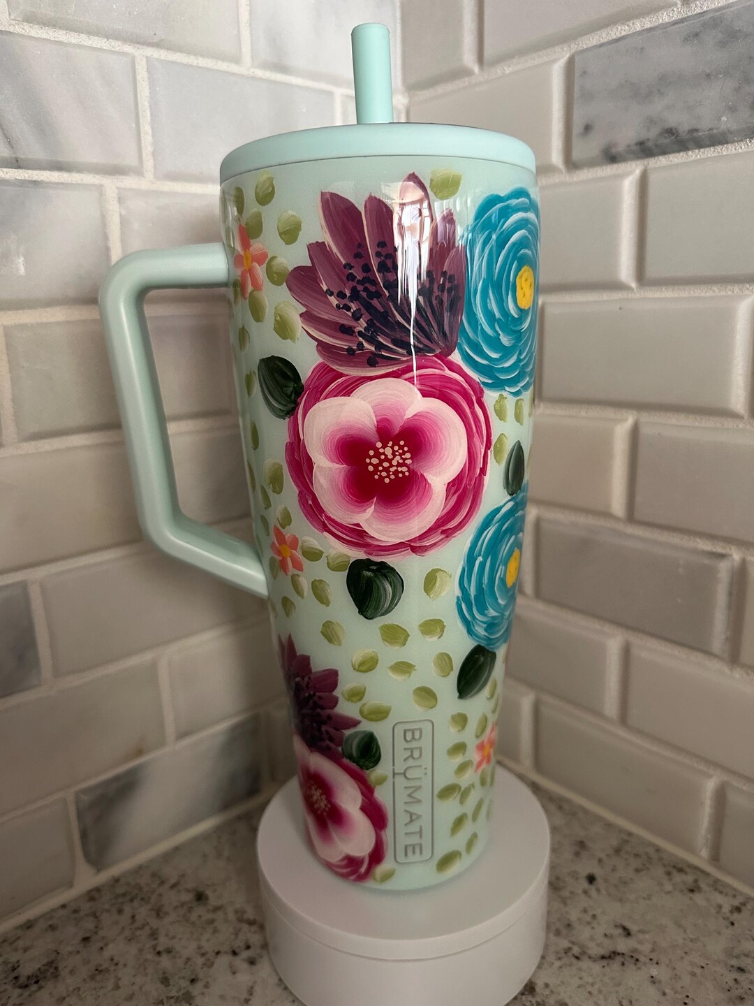 Hand Painted 40oz Brumate Era Tumbler - Etsy