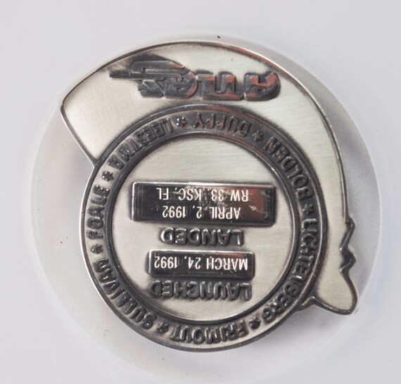 1992 STS-45 Robbins Silver Space Medal Unflown #105 N… - Gem