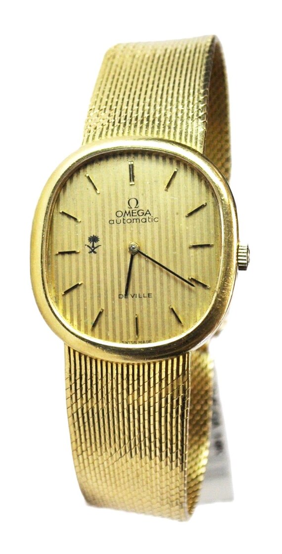 1973 Omega 711 Automatic De Ville 24J Saudi Arabia Di… - Gem