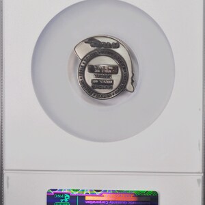 1992 STS-45 Robbins Silver Space Medal Unflown #105 NGC MS63 Atlantis ...