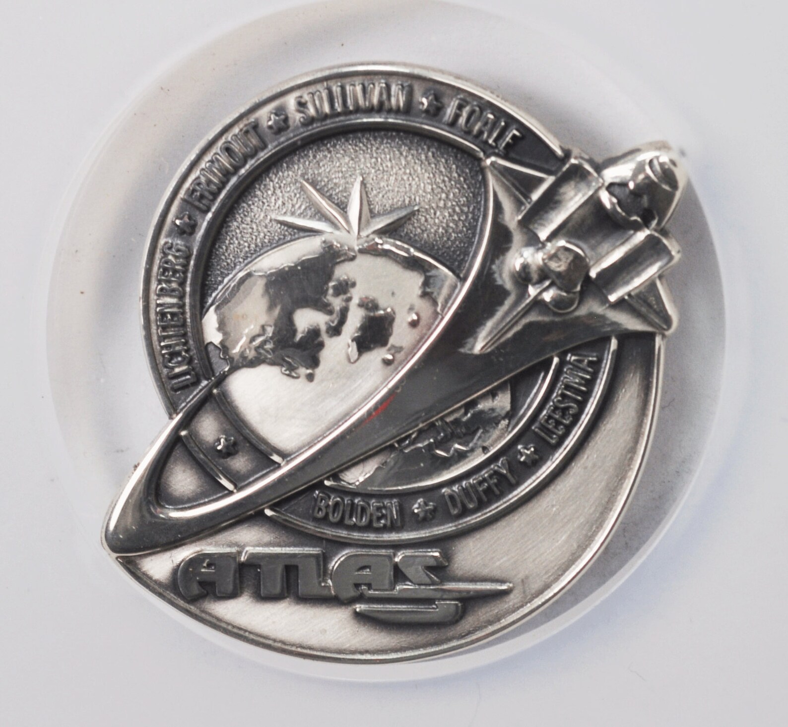 1992 STS-45 Robbins Silver Space Medal Unflown #105 NGC MS63 Atlantis - Etsy