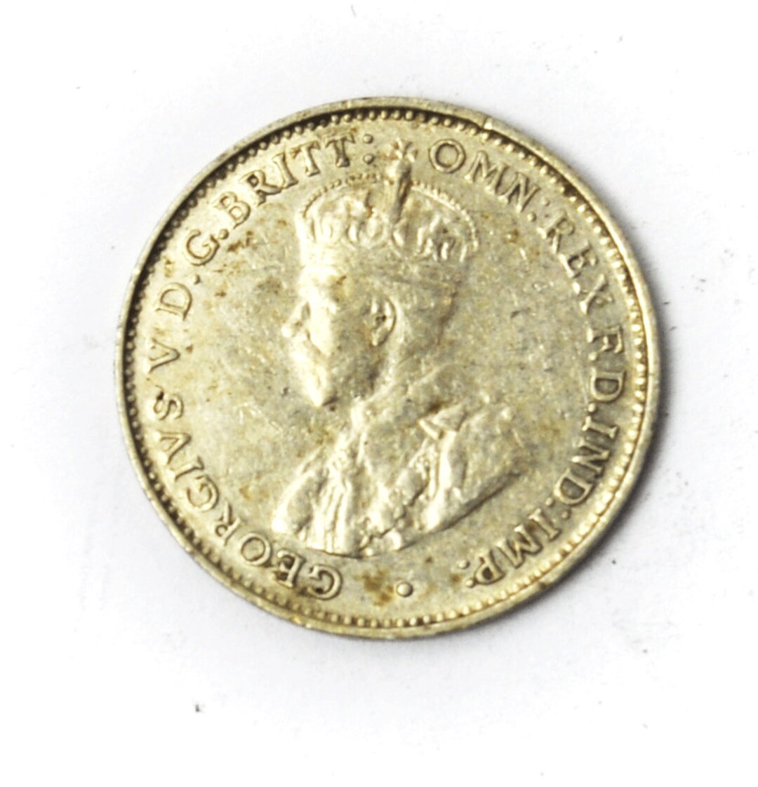 1934 Australia 3p Three Pence Silver Coin KM24 - Etsy