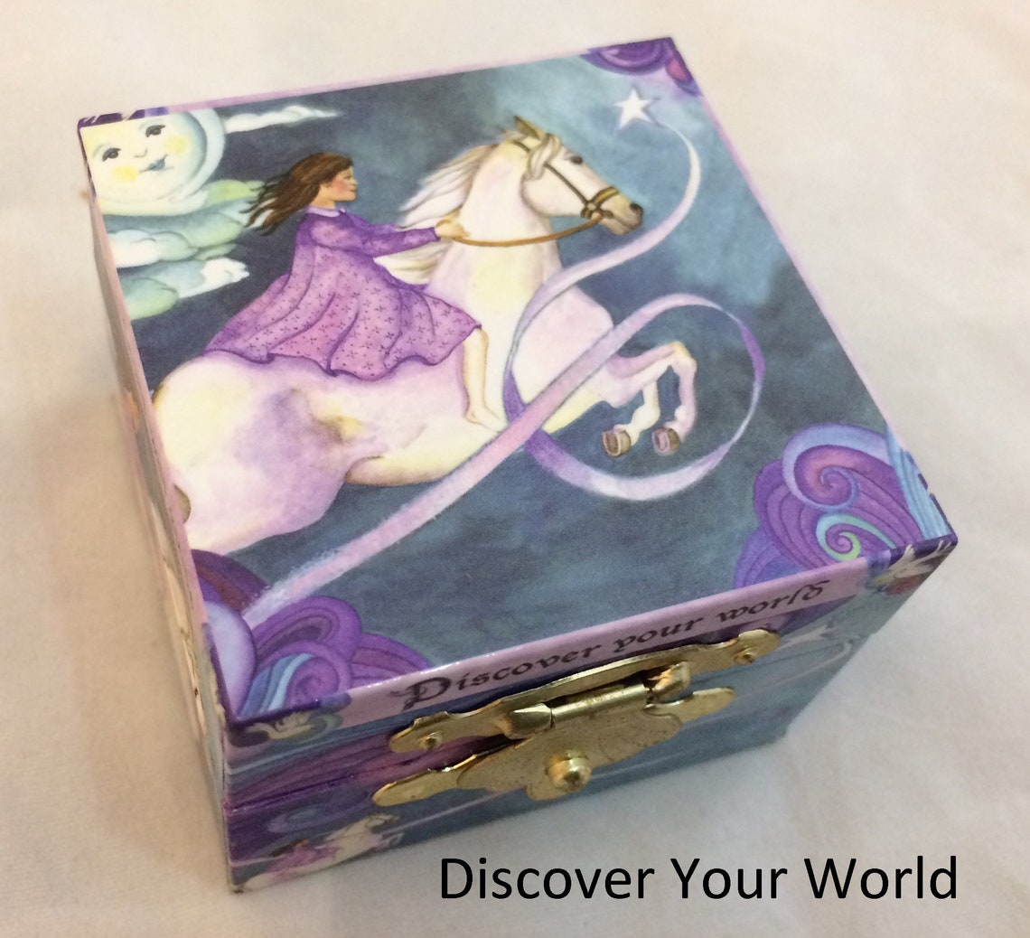 Miniature Tiny Picture Box Story Book Fairytale Designs Owl | Etsy