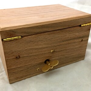 Solid Oak Ballerina Music Box, Musical Jewellery Box, Ballerina Music ...