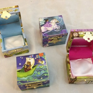 Miniature Tiny Picture Box Story Book Fairytale Designs Owl | Etsy