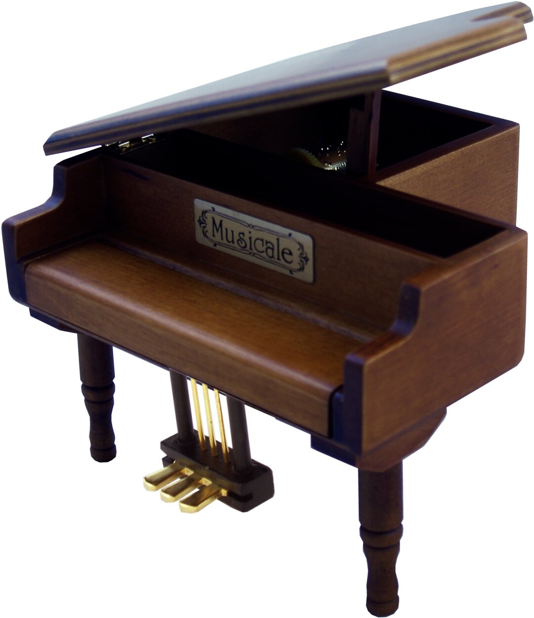 Miniature Piano Music Box, Large Choice of Tunes to Choose From, Hand ...