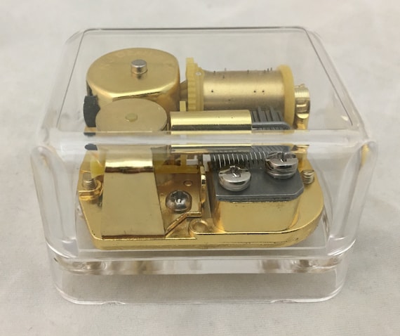 Davy Jones Musical Locket Music Box Small Perspex Music Box - Etsy