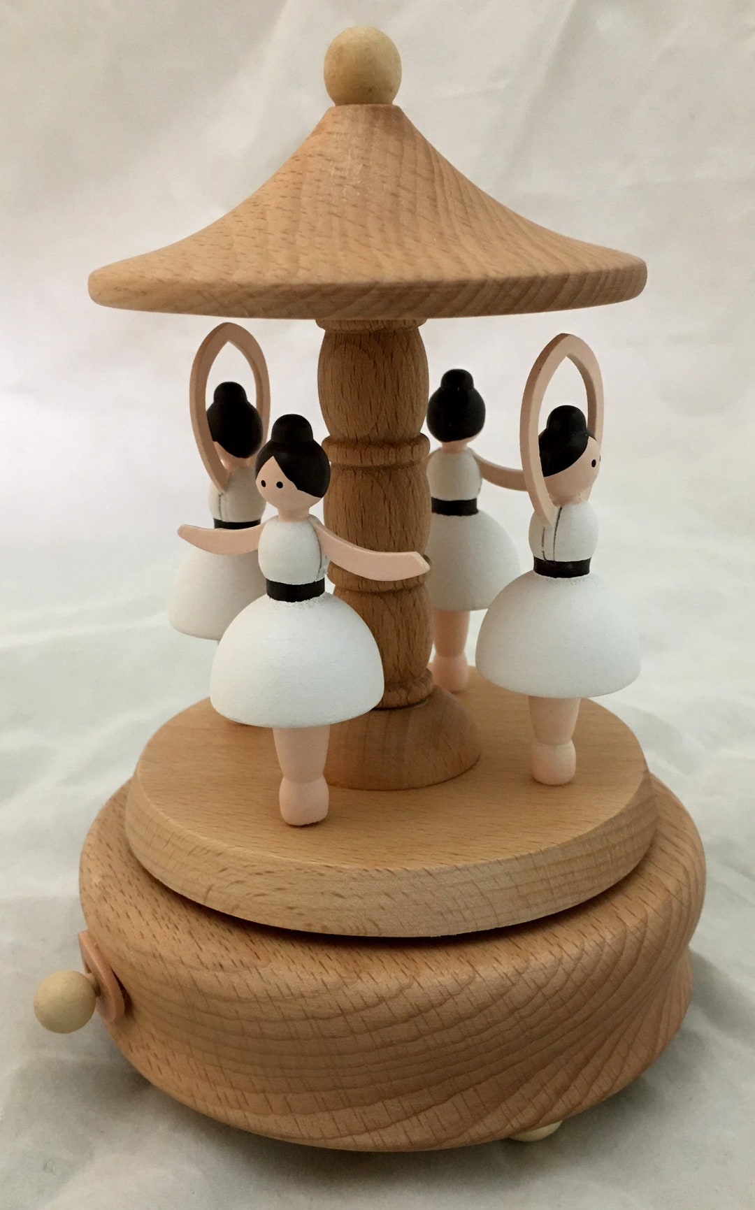 Ballerina Musical Carousel, Hand Made in Solid Beech Wood, Ballerina ...