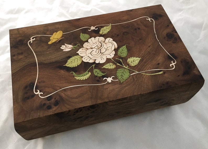 Thinking Out Loud Ed Sheeran Music Box Flower and Butterfly - Etsy