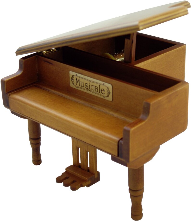 Slipping Through My Fingers Music Box, Miniature Grand Piano, Gift for ...