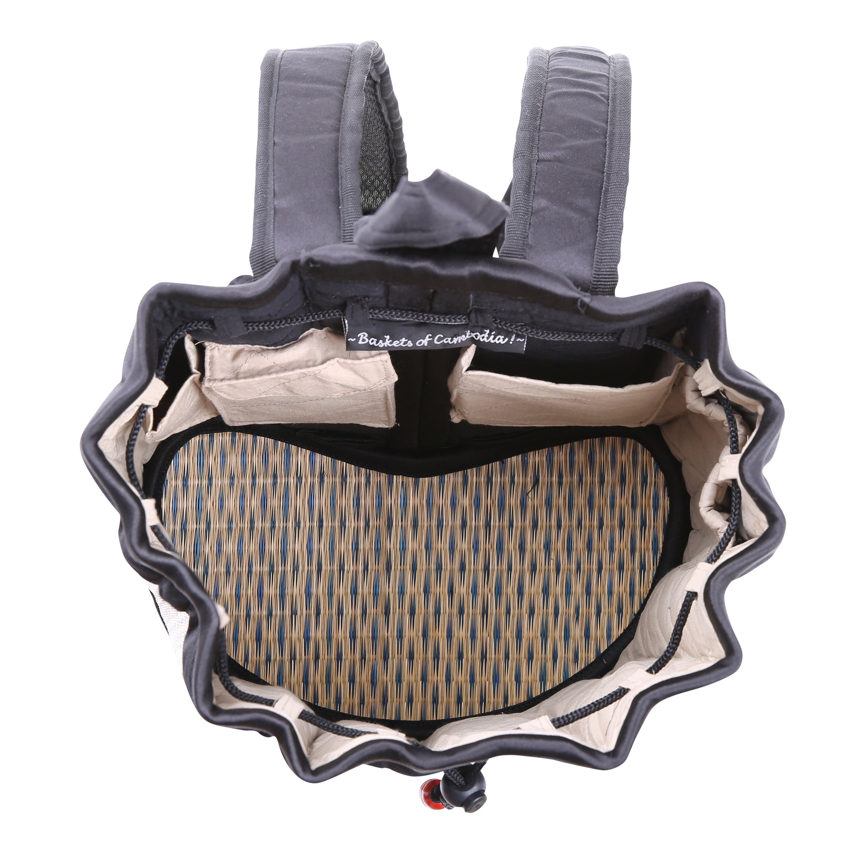 Draw String Bucket Style Collapsible Backpack Baby Blue - Etsy