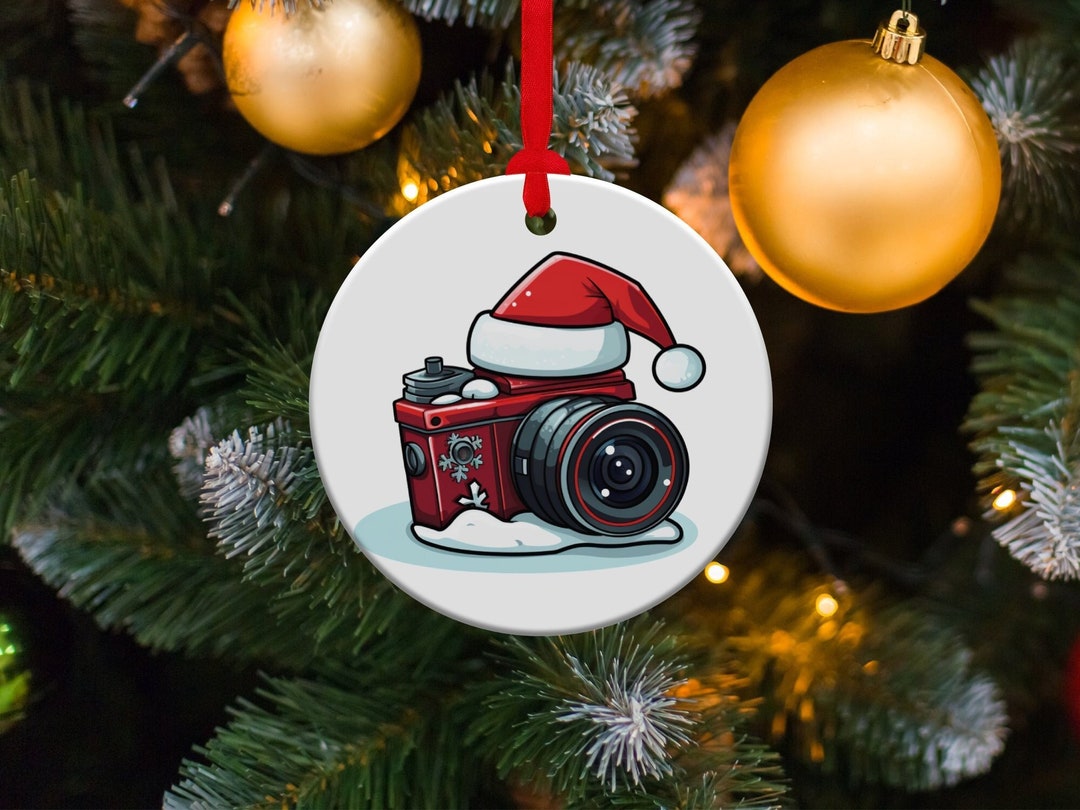 Camera Aluminum Ornament for Christmas Tree, Perfect Way to Share Love ...