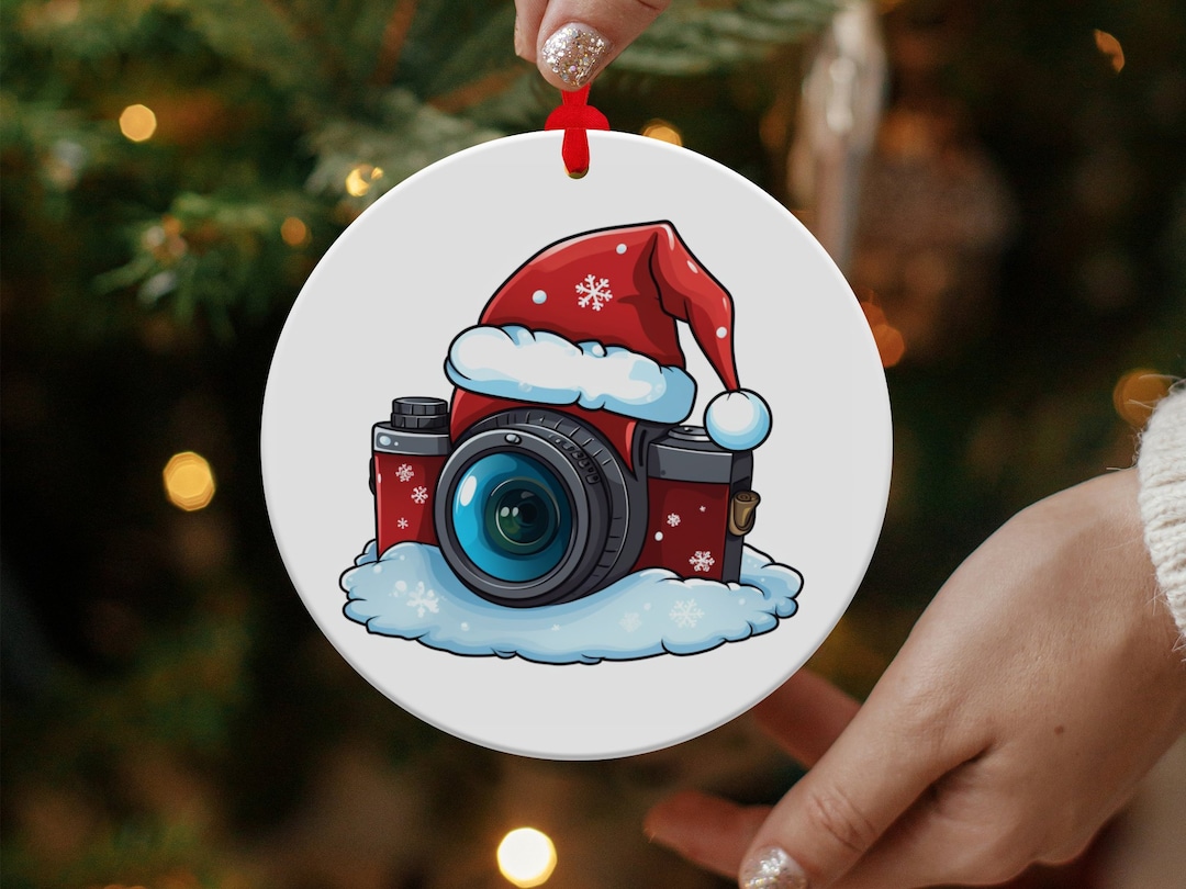 Camera Aluminum Ornament for Christmas Tree, Perfect Way to Share Love ...