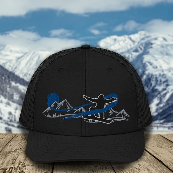 Snowboard Hat Comfortable Original Art Snowboard Cap Perfect - Etsy