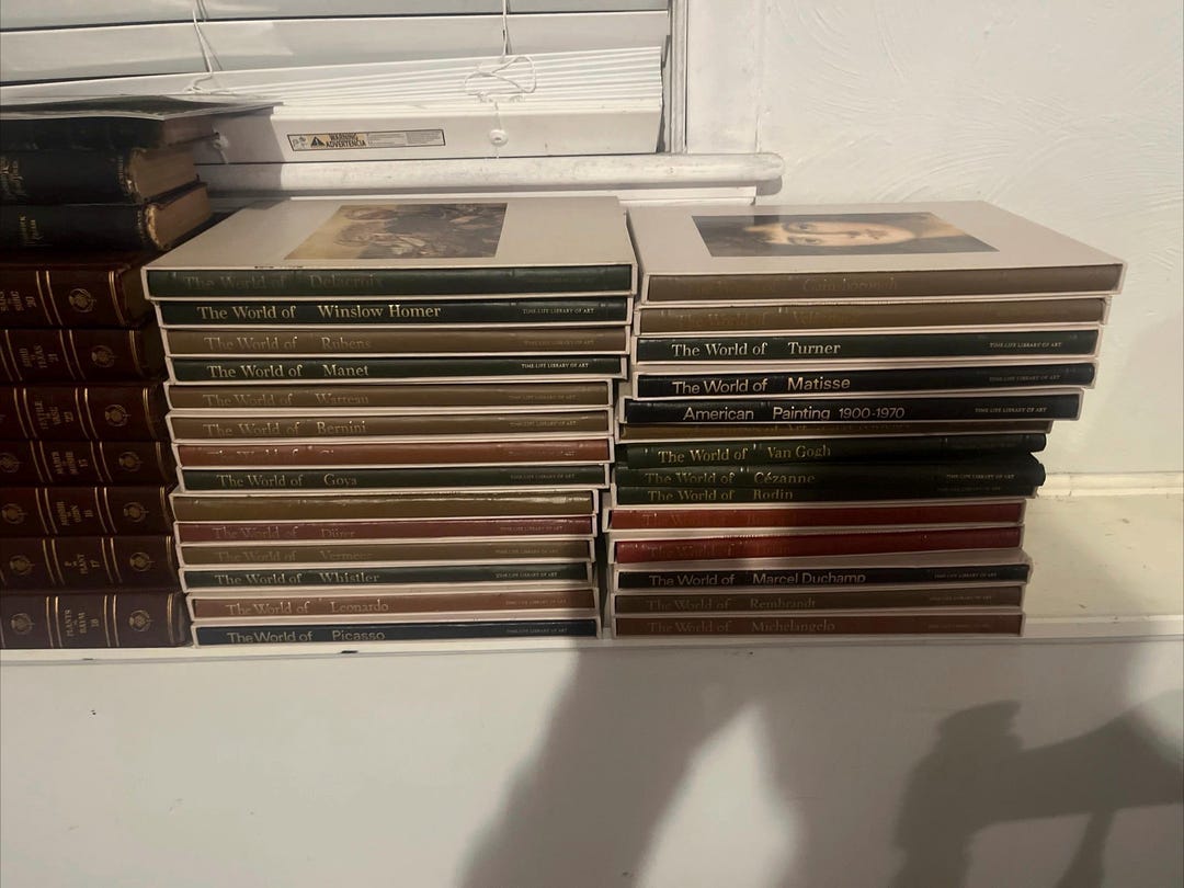 Time Life Library of Art Books Collection 28 Volumes W. Slipcases(2 ...