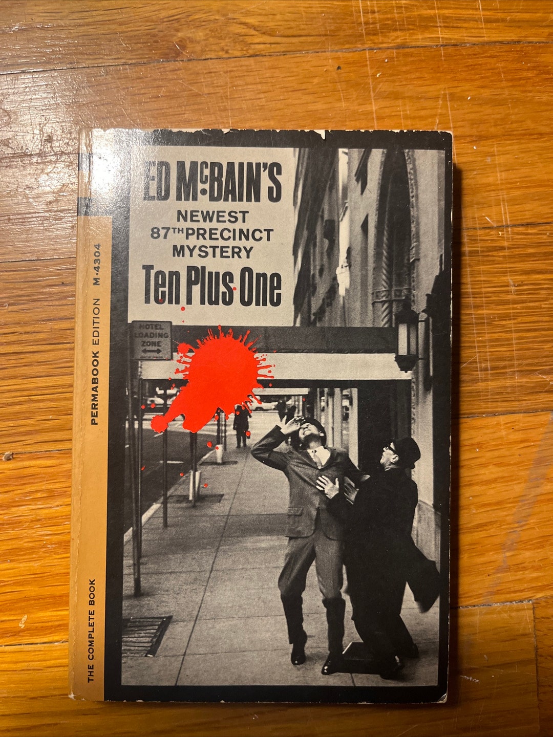 Ten Plus One Ed Mcbain 87 Precinct Permabook M-4304 1964 PB. - Etsy