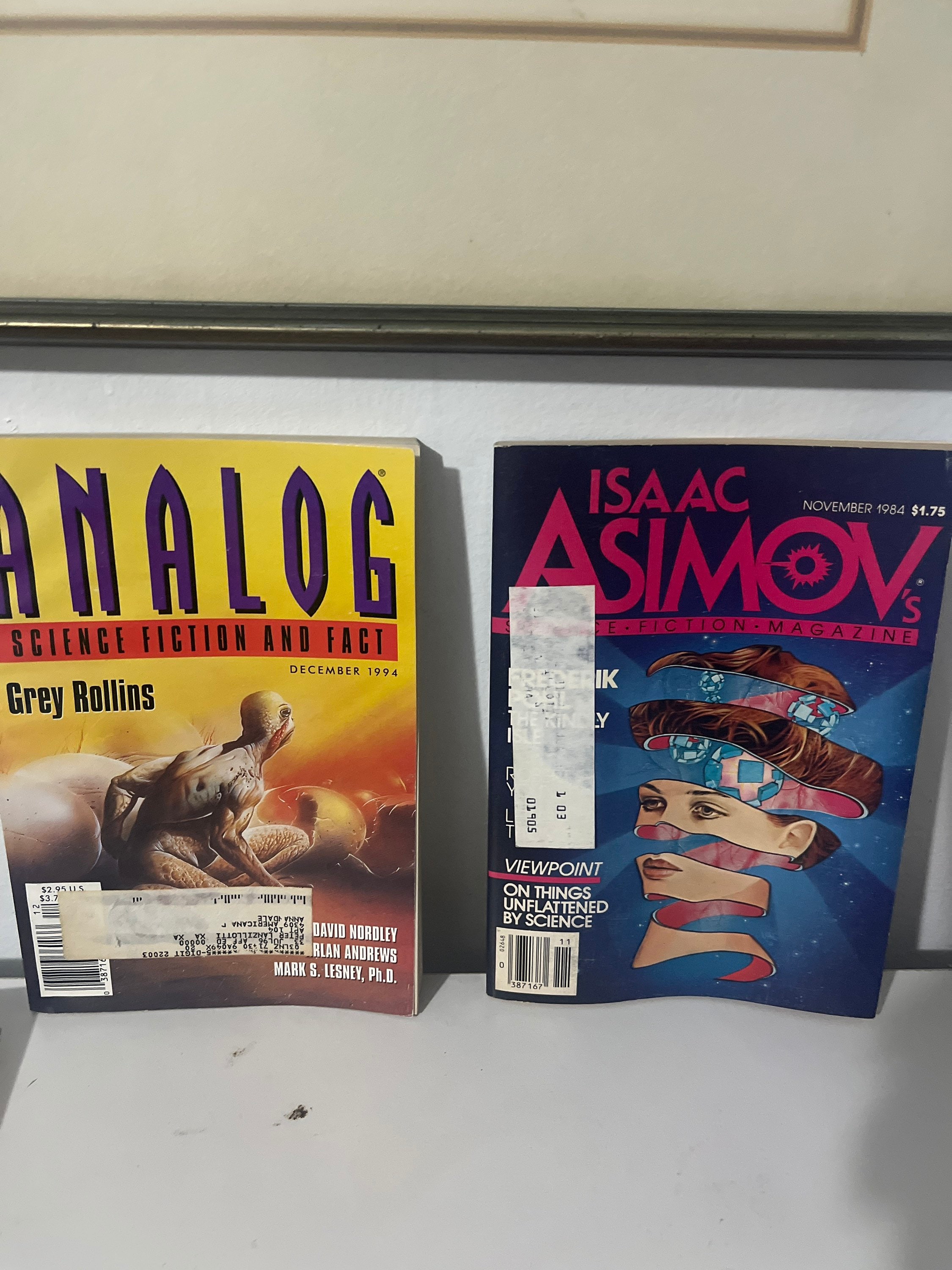 Lot of 15 Vintage Isaac Asimovs Science Fiction Magazine & - Etsy