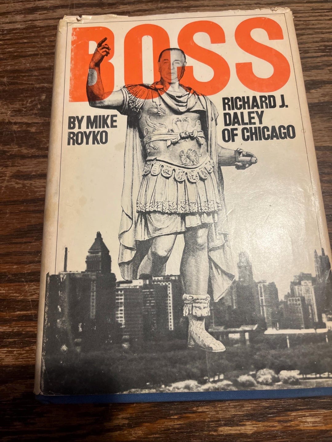 Mike Royko: Boss HCDJ 1971 Dutton 1st Ed/3rd Print Richard J. Daley of ...
