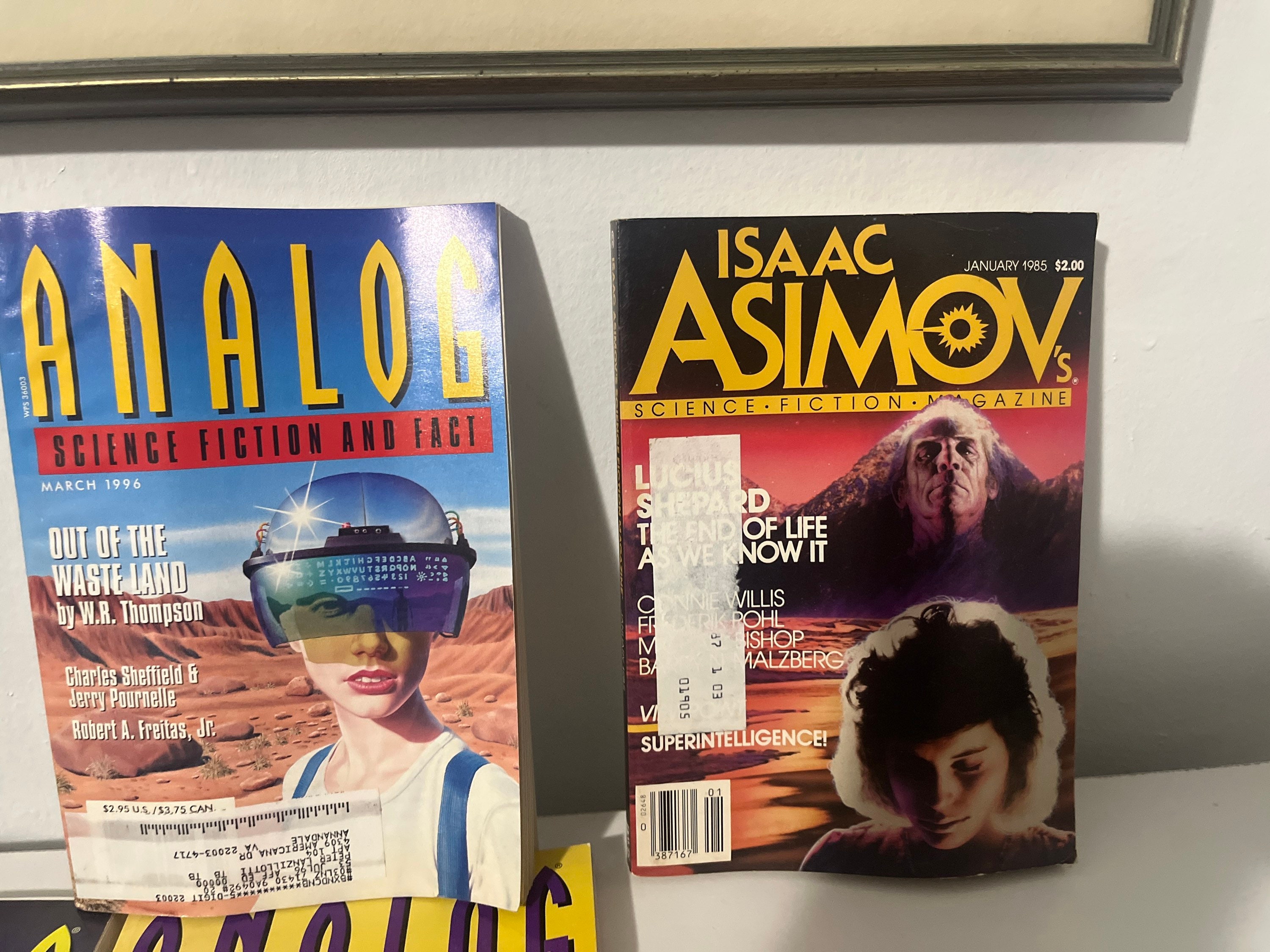 Lot of 15 Vintage Isaac Asimovs Science Fiction Magazine & - Etsy