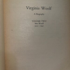 Virginia Woolf by Quentin Bell . Paladin Books 1979 Paperback) Volume 2 ...