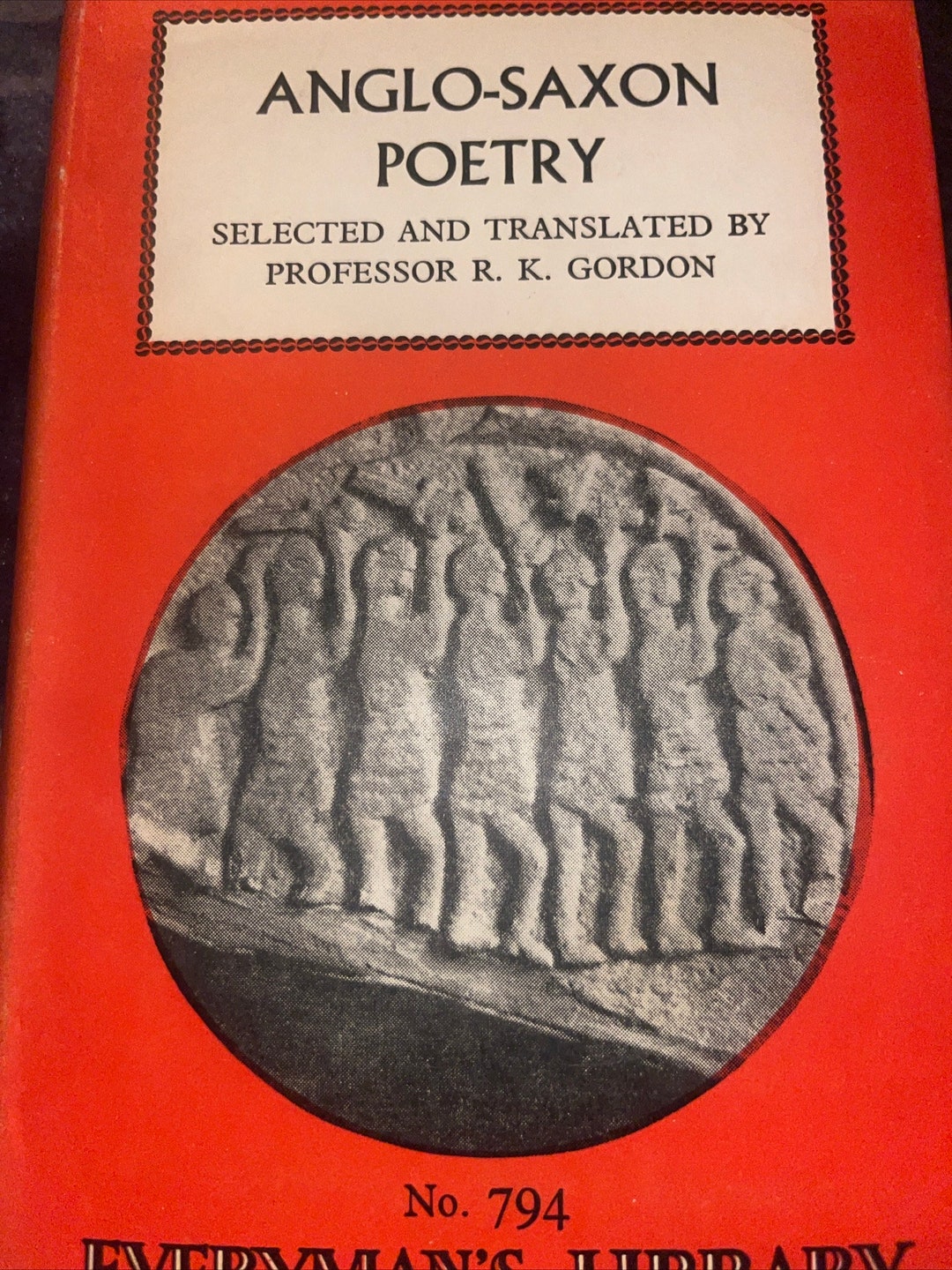 Anglo-saxon Poetry (everyman's Library 794), R. K. Gordon (hardcover ...