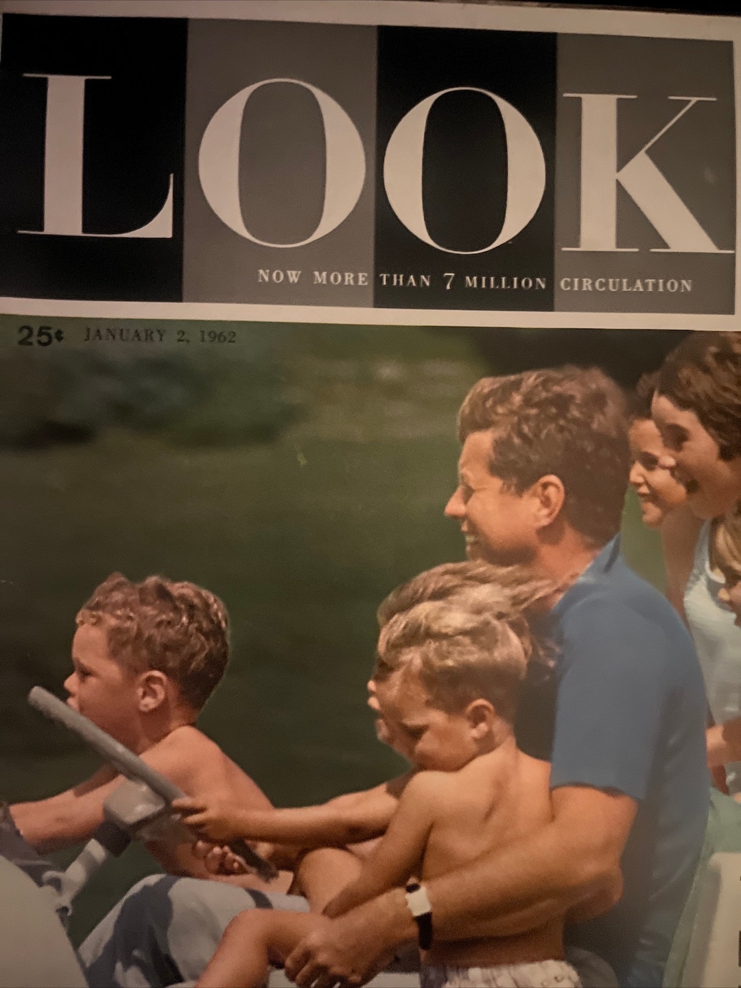 Look Magazine January 2 1962 Vol 26 No. 1 John Kennedy, Younger Kennedy ...