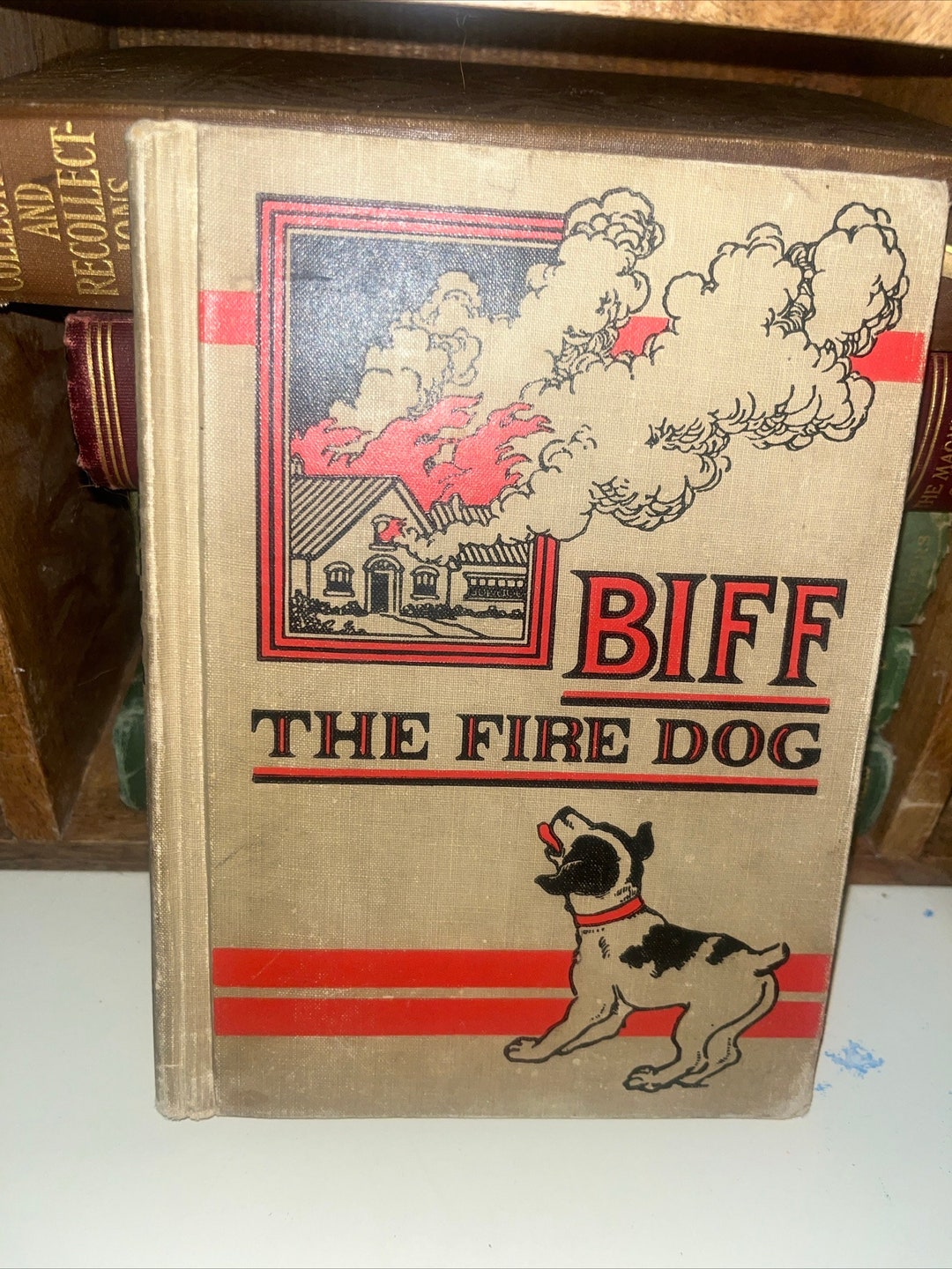 Biff the Fire Dog. John Harold Straub, Lyons & Carnahan 1936. Illustrated. Rare. Free Shipping ...