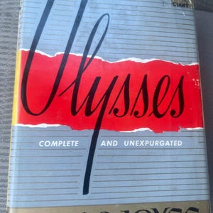 James Joyce – Ulysses – Modern Library Giant – 1946. HC/DJ. Free ...