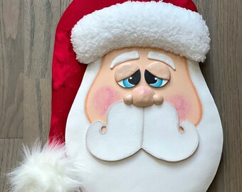 Santa Wreath Attachment - Etsy