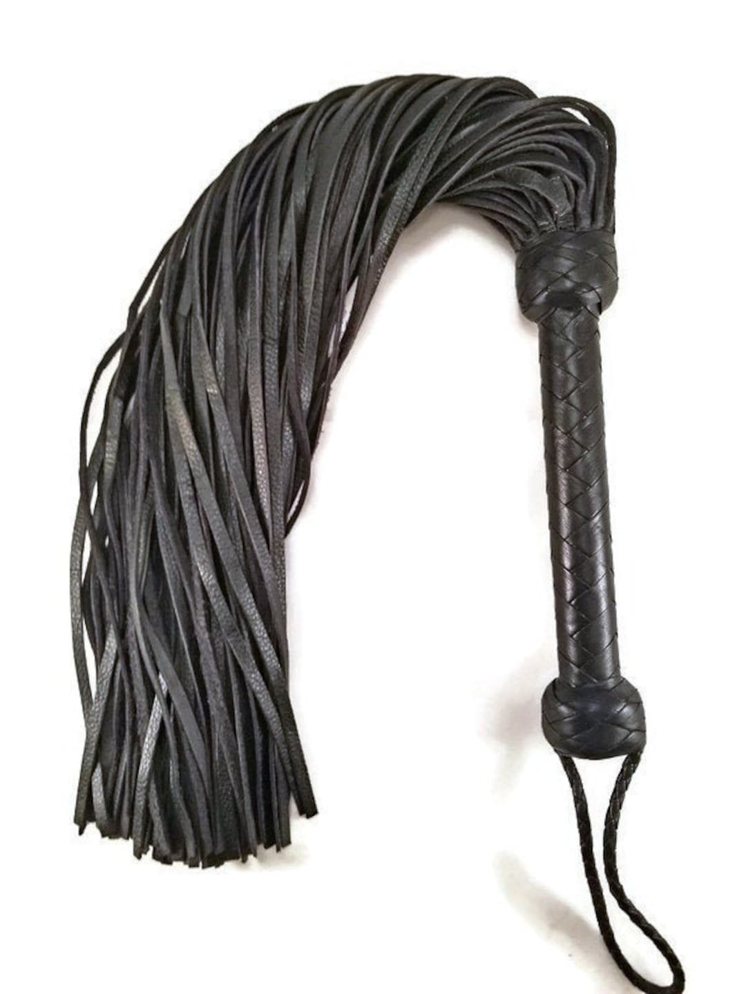 Genuine Leather Thuddy Flogger - 100 Falls/tails - Etsy