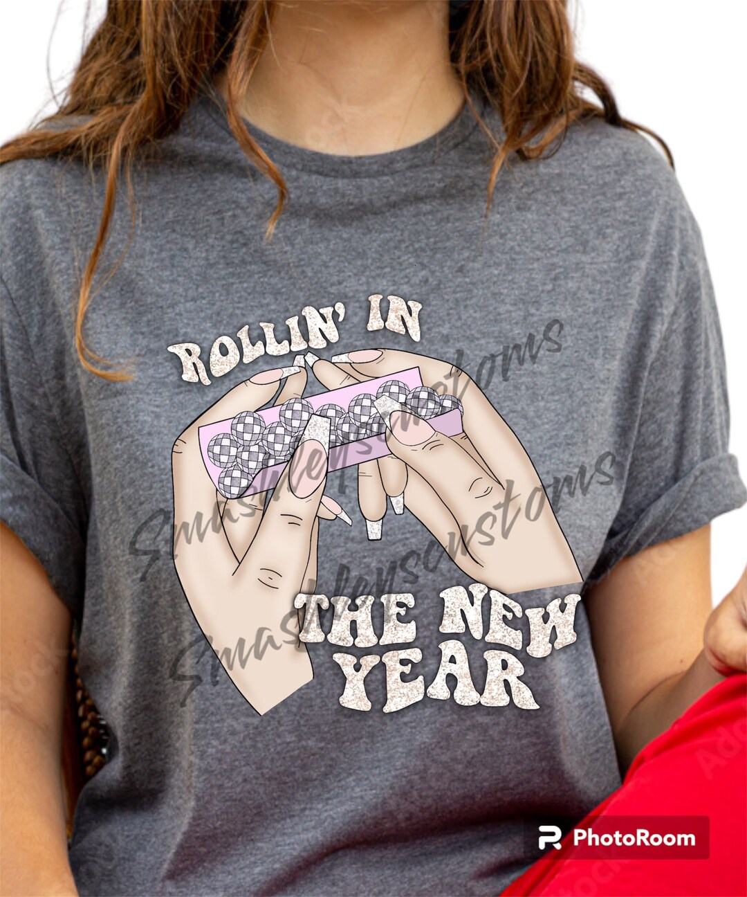 Rollin in the New Years Png Design - Etsy