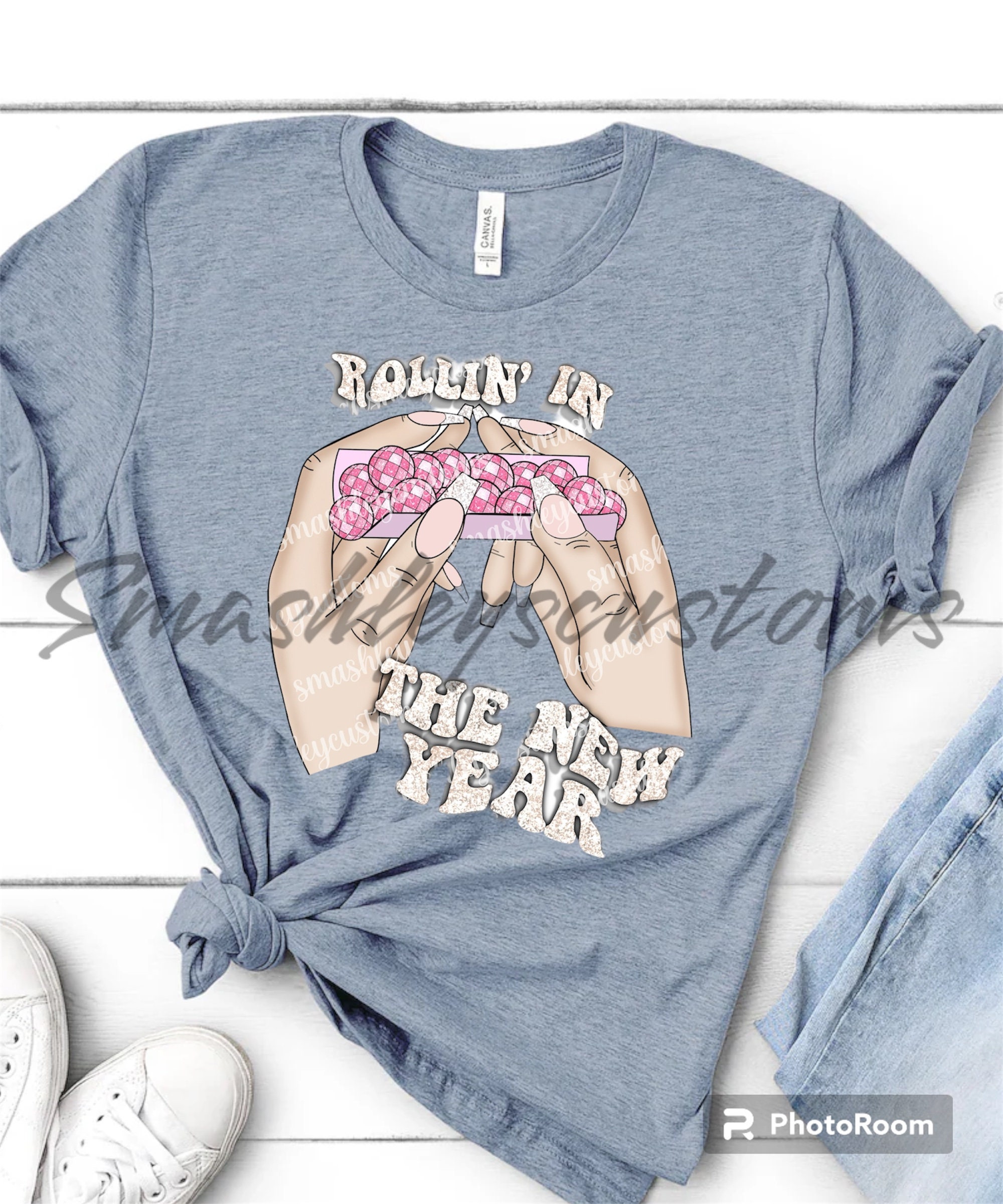 Rollin in the New Years Png Design - Etsy