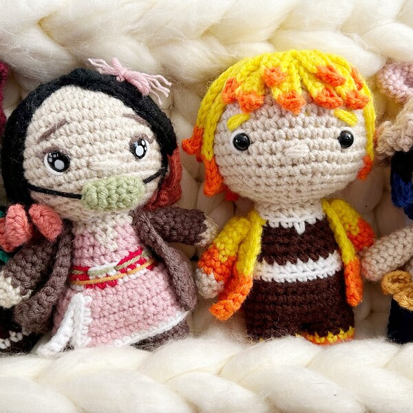Demon Slayer Crochet - Etsy