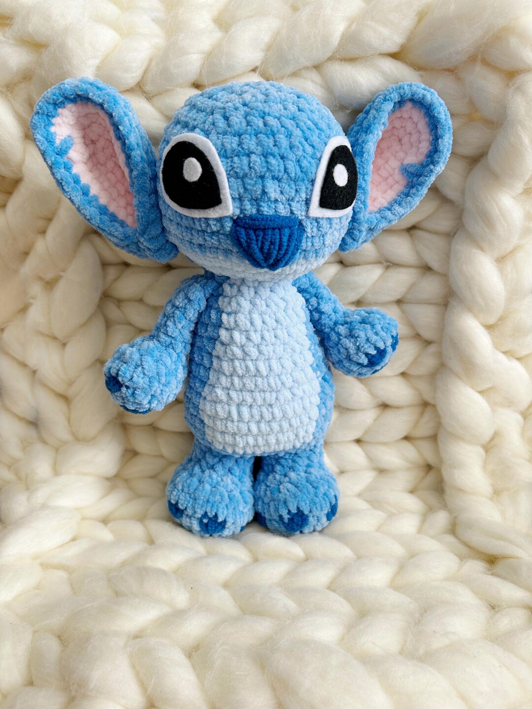 Blue Alien, Intergalactic Space Creature, Crochet Alien Stuffy - Etsy