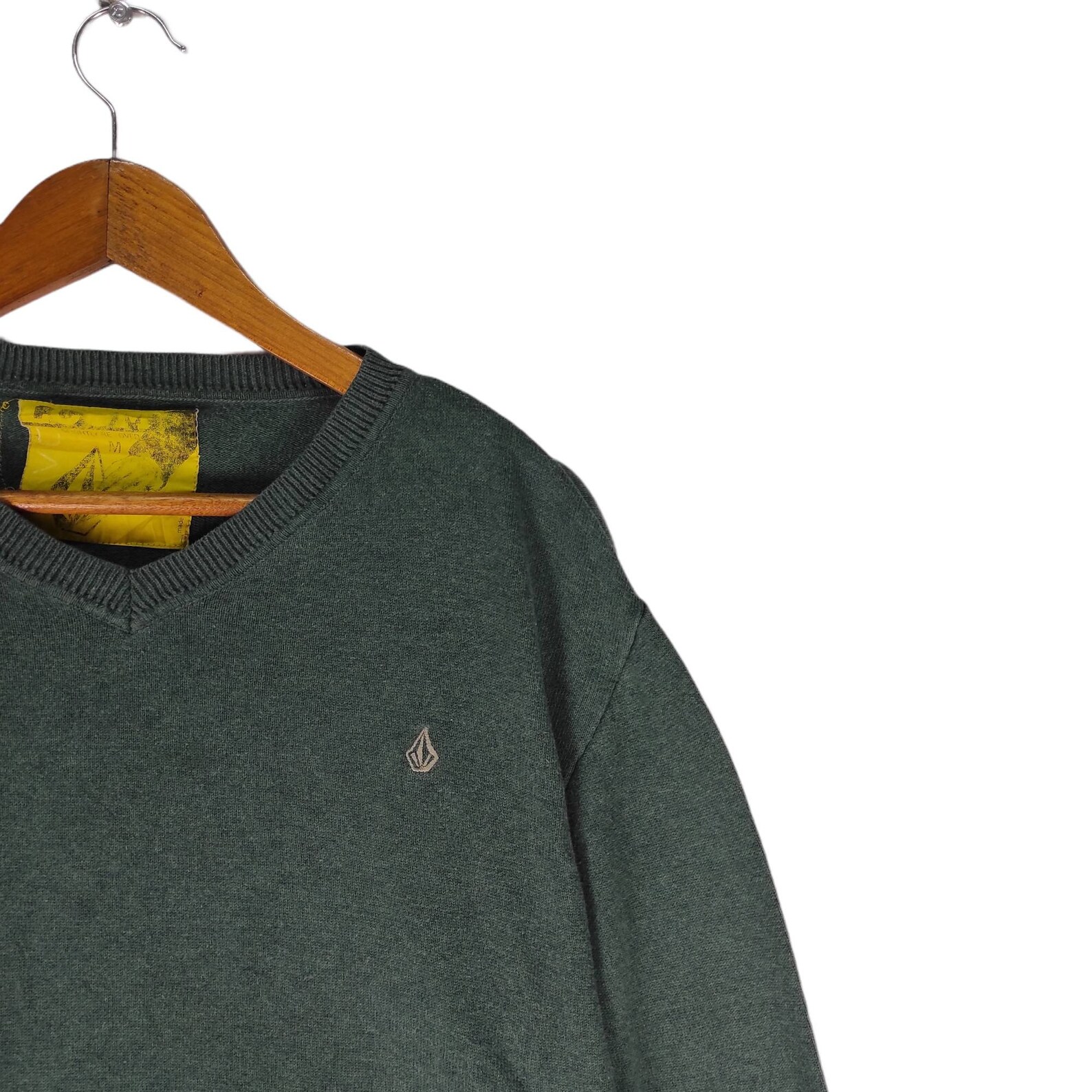 Vintage VOLCOM Sweatshirt Small Logo Pullover Jumper Sweater Rare ...