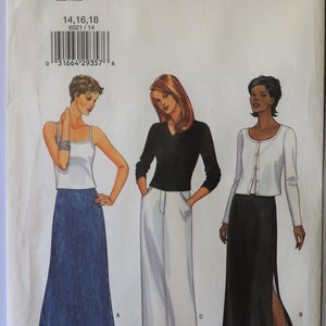 Butterick 6021. Misses Skirt Pattern. Bias Skirt Pattern. - Etsy