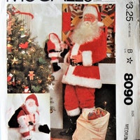 Santa Claus Costume - Etsy