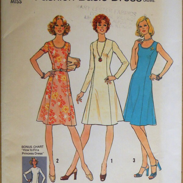 A Line Dress Pattern - Etsy