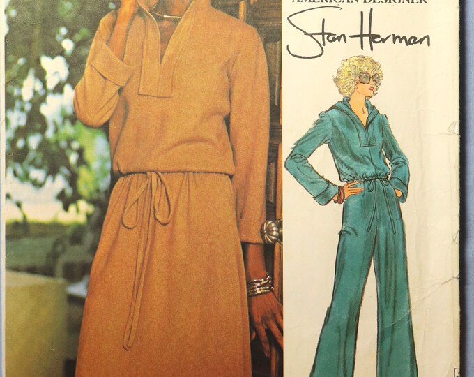 Vogue 1169. Misses Top, Skirt and Pants Pattern. Vintage 1975 Stan ...