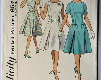 1963 Dress Pattern - Etsy